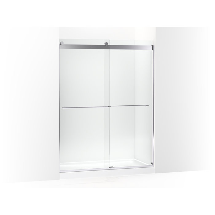 Kohler Levity Plus Less Sliding Shower Door 77 9 16 In H X 56 5 8